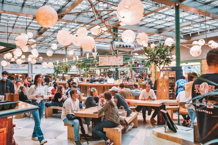 Nieuwe foodmarket op komst op Antwerpse Eilandje: “12 restaurants, 2 ...