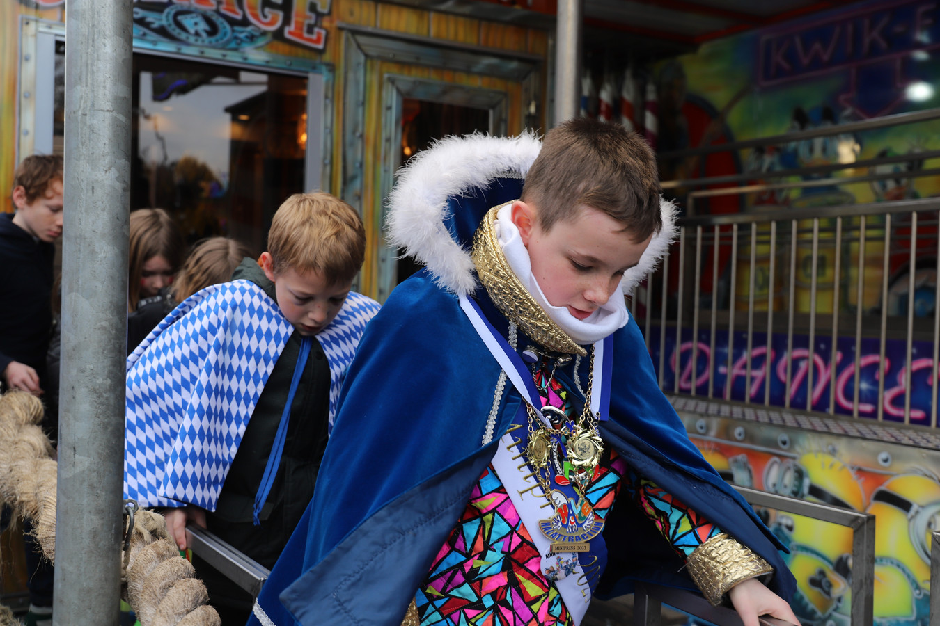 IN BEELD. Mini-prinsenpaar Vince en Kytana openen officieel de grote ...