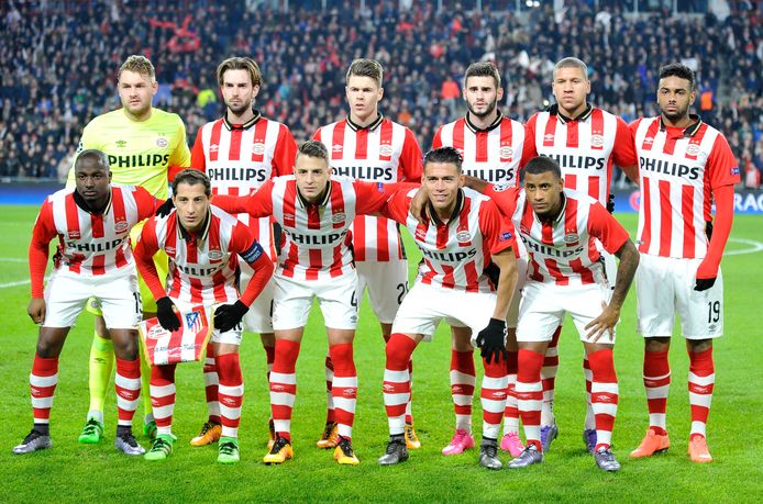 Het vorige succesteam van PSV uit 2016 is over de hele wereld ...