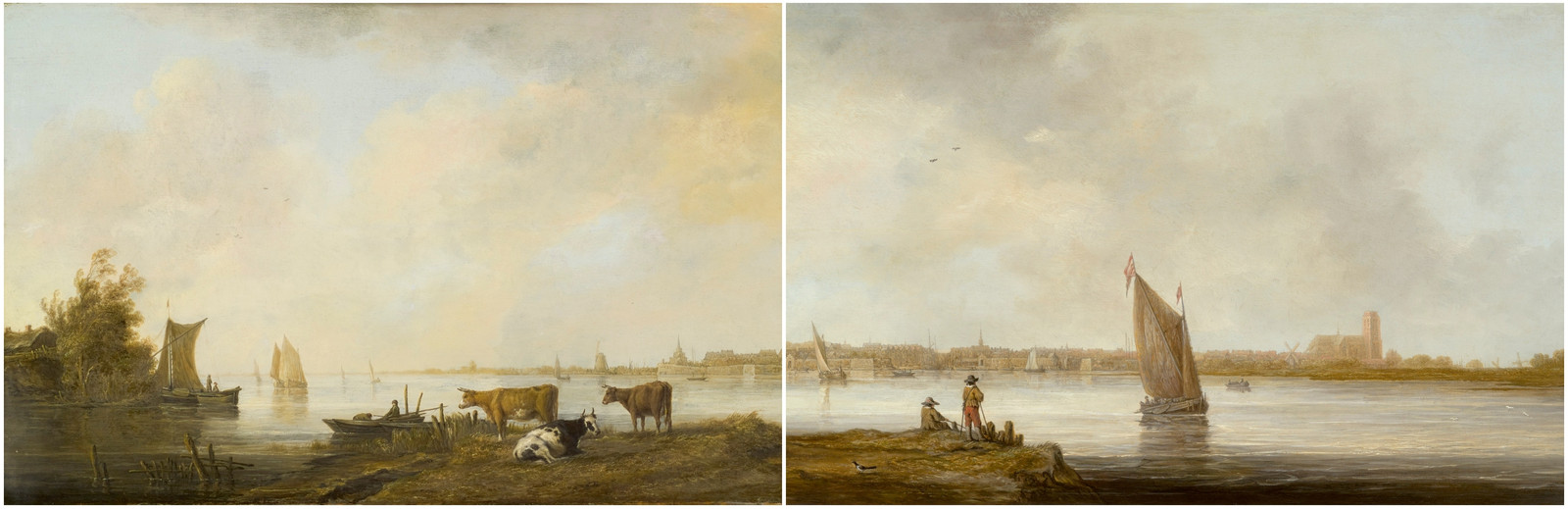 Dordrechts Museum: bewijs dat schilderij van Aelbert Cuyp werd doorgezaagd | Foto | AD.nl