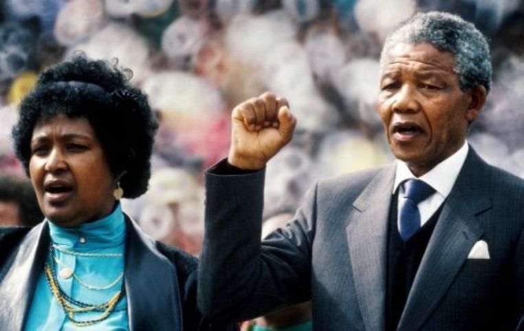 Nelson Mandela twintig jaar vrij man | Het Parool Nelson Mandela twintig jaar vrij man | Het Parool