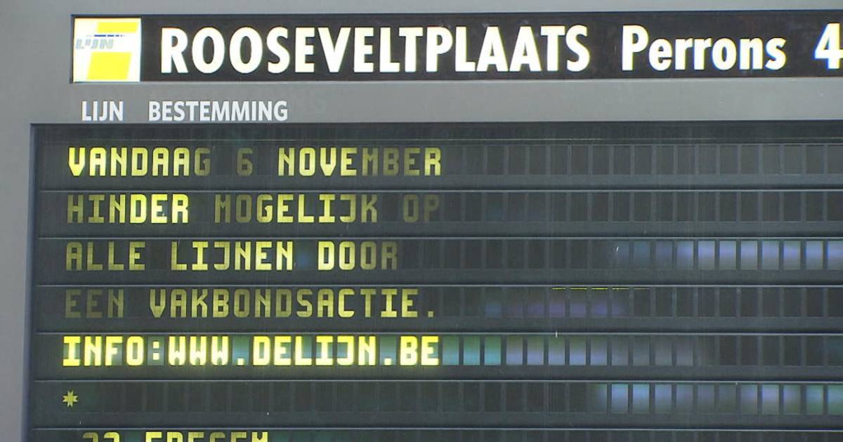 Betoging: overzicht van de hinder | Binnenland | hln.be