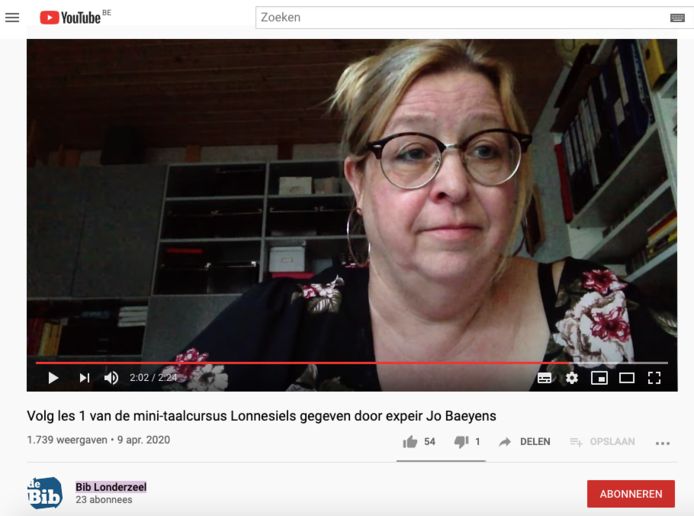 Jo Baeyens leert jongeren Lonnesiels “Het was een ludiek idee, ons ...