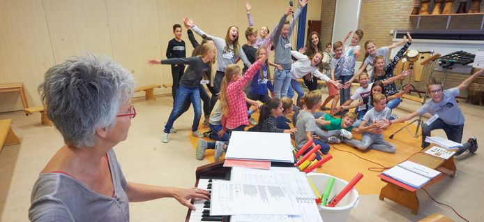 Kinderen van De Octopus in Boekel oefenen voor tv-debuut | Boekel | bd.nl