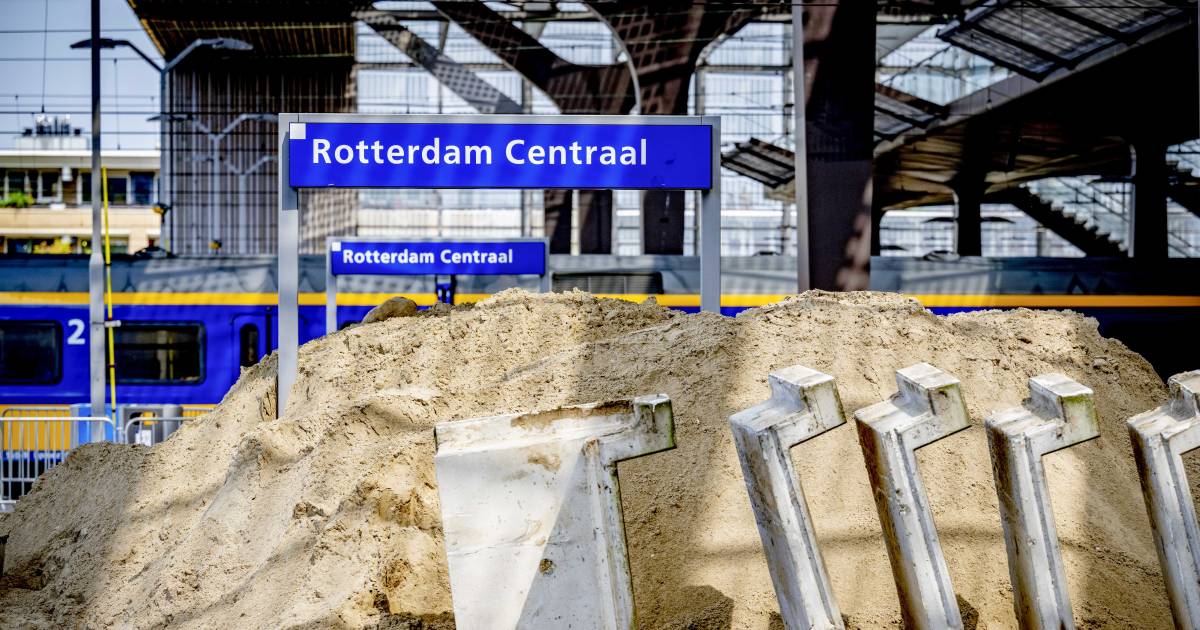 Let op! Treinverkeer rondom Rotterdam ligt dit weekend plat: alles wat ...