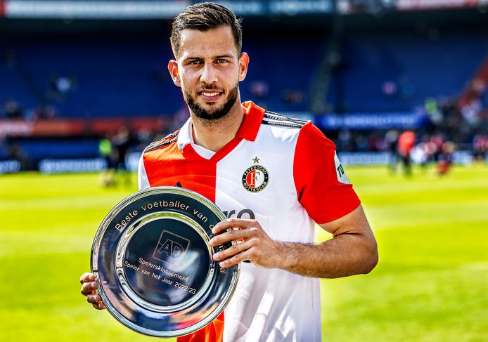 Nóg een schaal voor Feyenoord-verdediger David Hancko: ‘Mijn ondergrens dit seizoen lag hoog ...