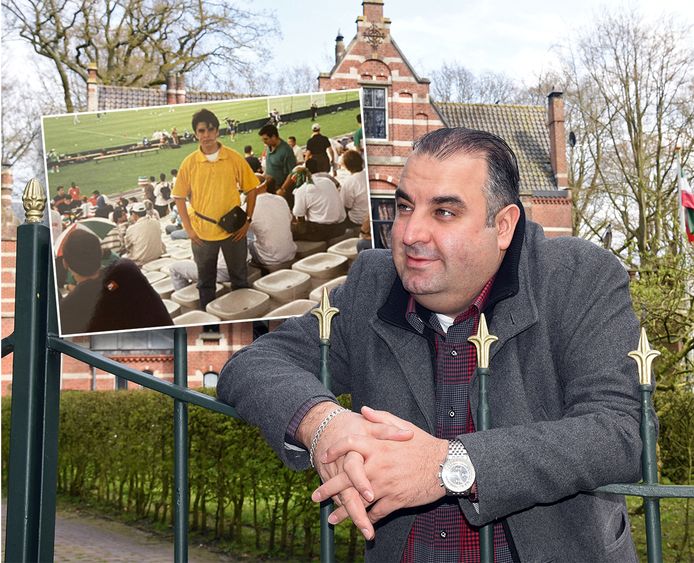 Miljonair Salar Azimi zat als asielzoeker op tribune toen Iran van VS ...