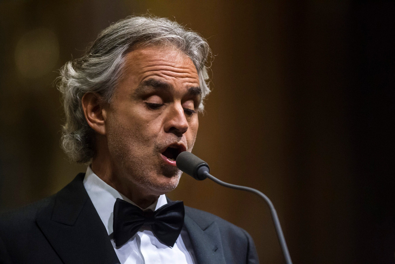Andrea Bocelli in ziekenhuis na val van paard | Foto | gelderlander.nl