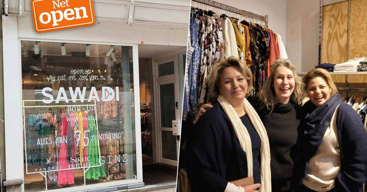 NET OPEN. Nieuwe pop up voor 15de verjaardag van kledingwinkel Sawadi ...