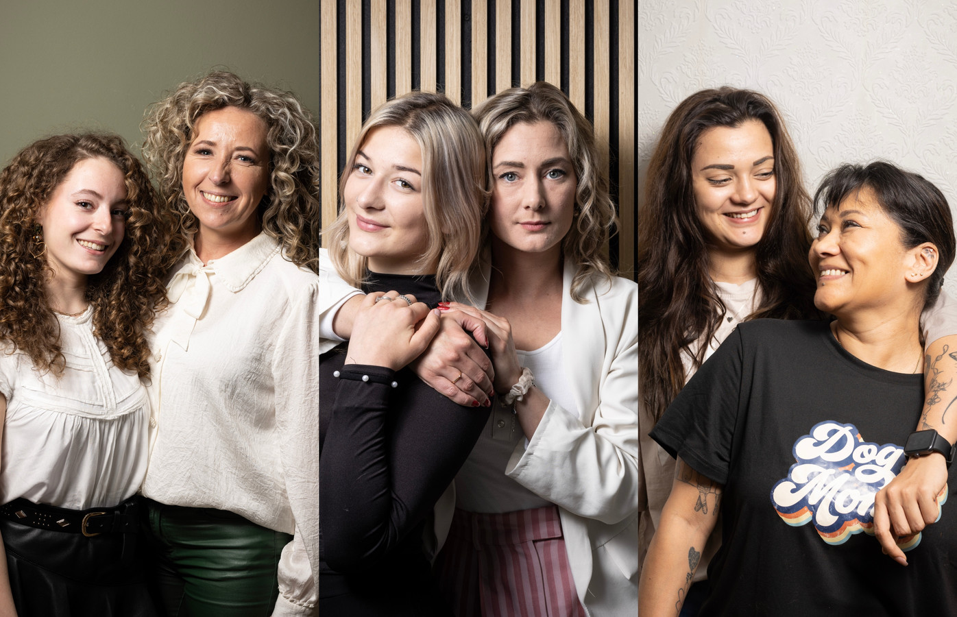 Zoek de verschillen: deze Twentse moeders en dochters lijken sprekend ...