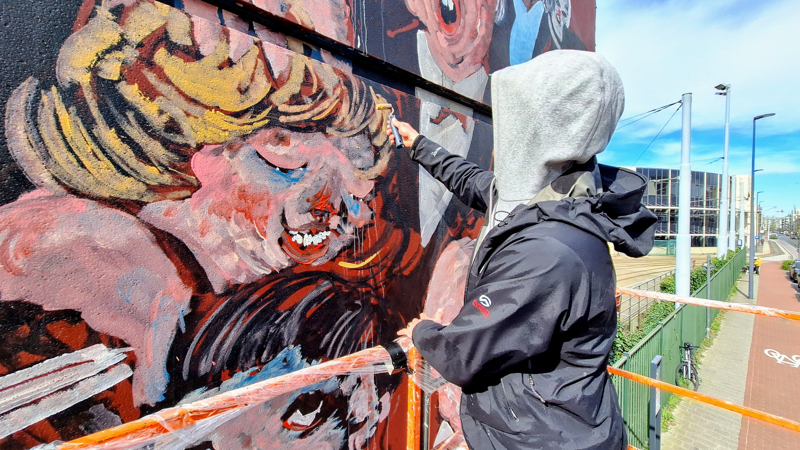 Willehad Eilers (42) reist van Amsterdam naar Oostende om ...