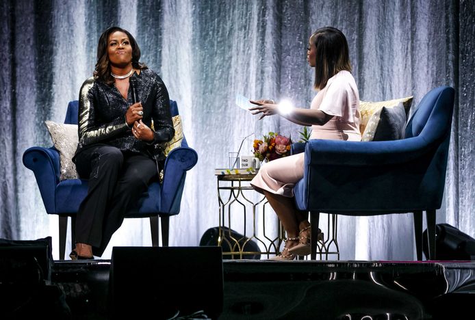 Michelle Obama windt Ziggo Dome om haar vinger | Show | AD.nl