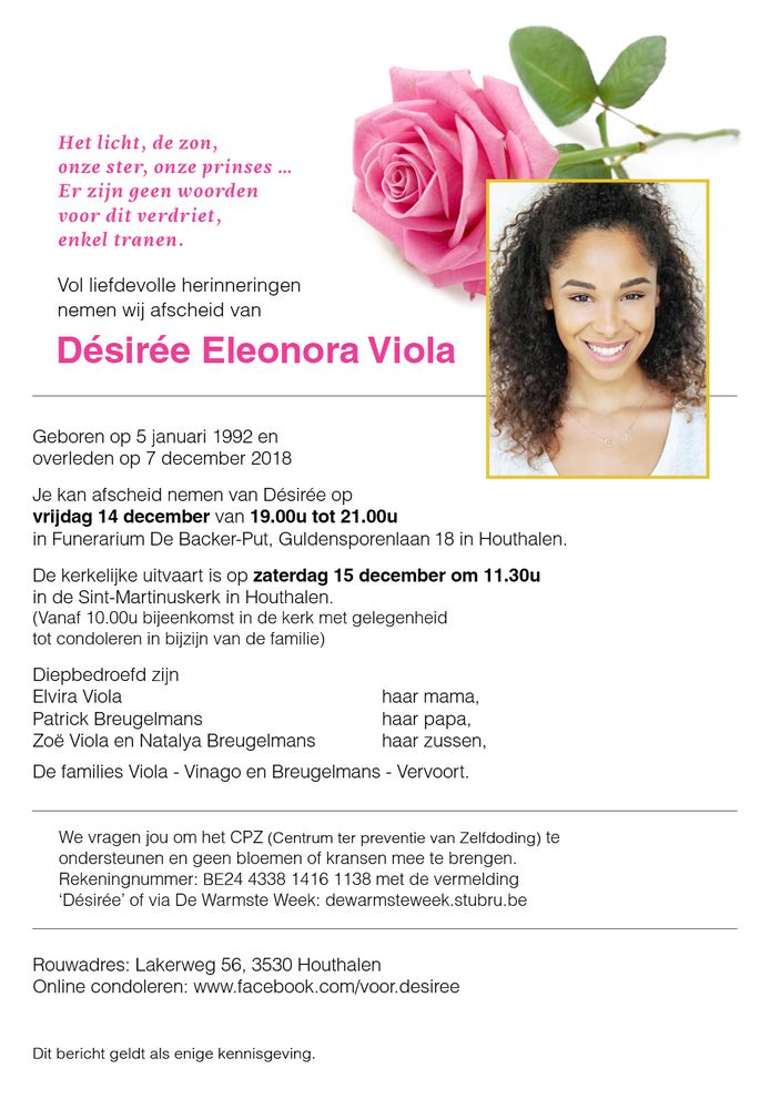 Volle kerk danst nog een laatste keer voor prinses Désirée Viola: “Je ...