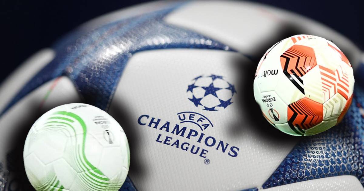 Zo gaan de Champions, Europa en Conference League na de winter verder ...