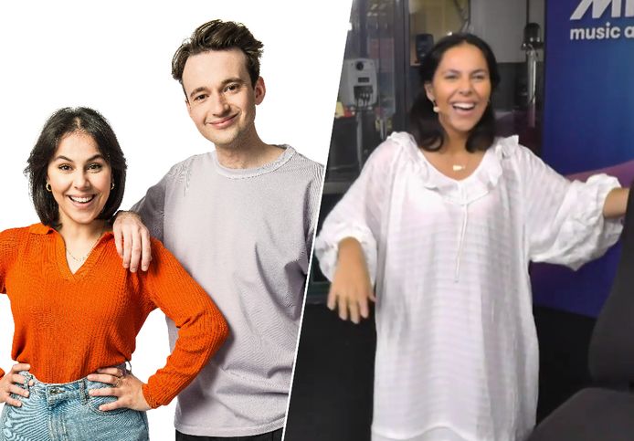 MNM-dj Kawtar Ehlalouch krijgt kritiek op outfit tijdens uitzending ...