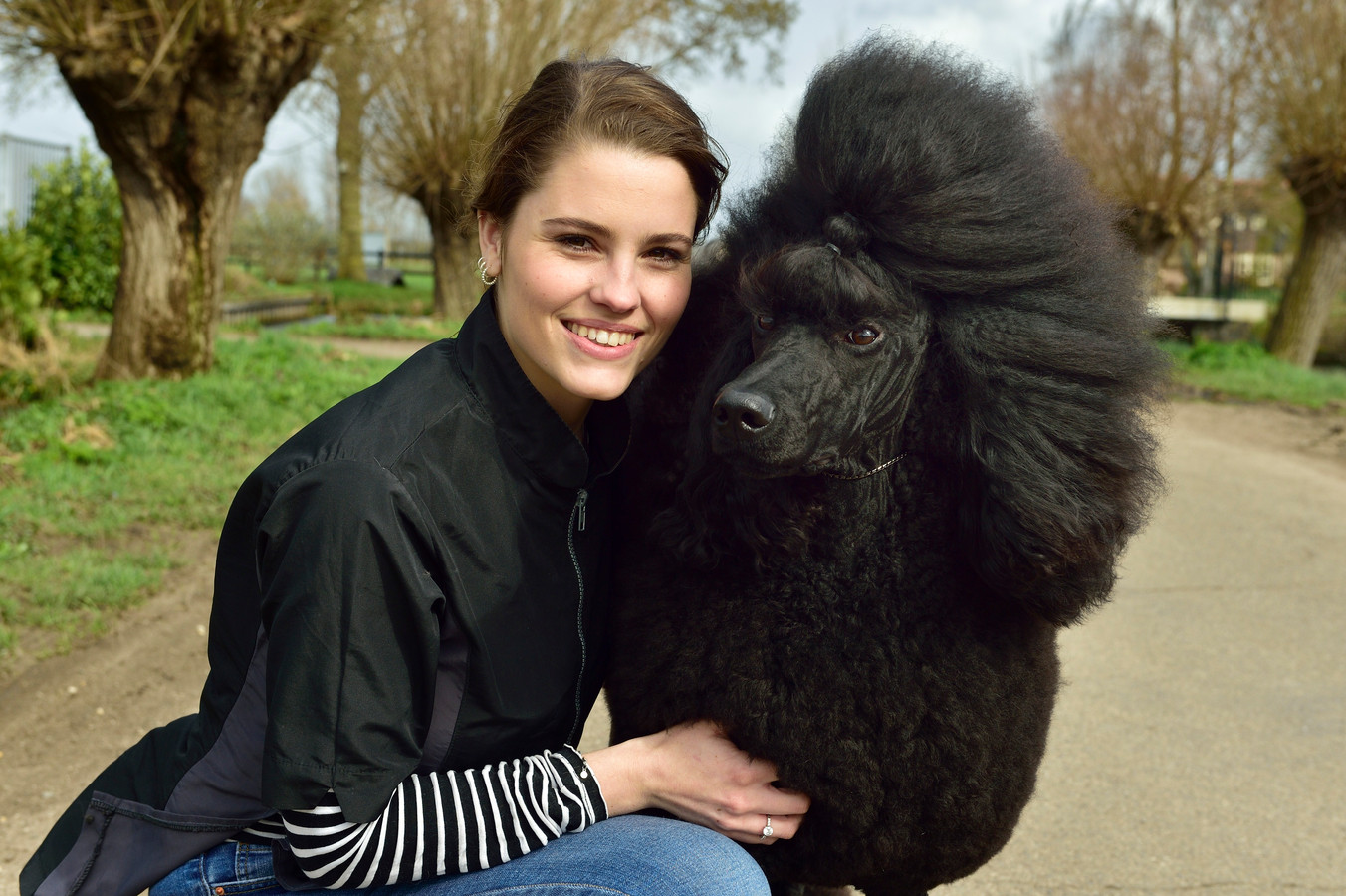 Julia (24) reist hondenshows in hele land af met poedel Amor: ‘Hij ...