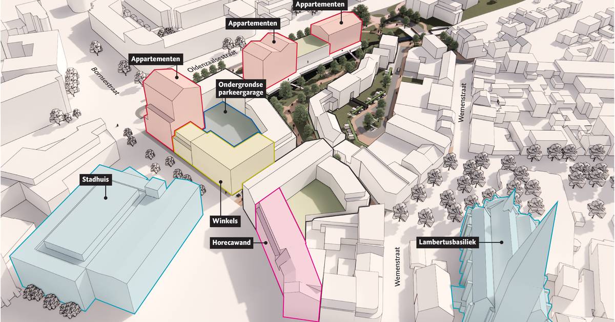 Eindelijk verdwijnt deze lelijke puist in het Hengelose centrum ...