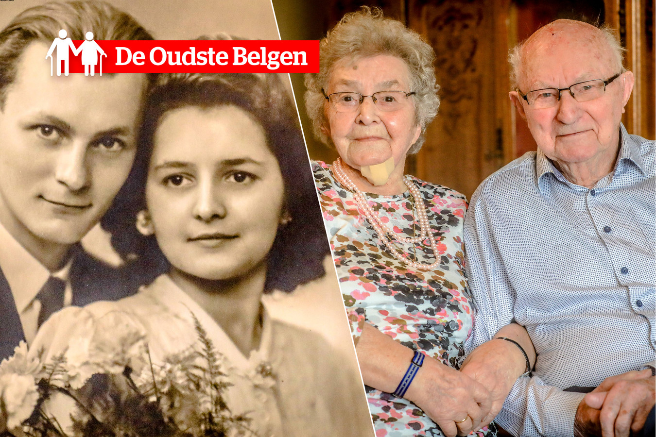 DE OUDSTE BELGEN. Maria en Leo zijn samen 200 jaar: “Tijdens de oorlog ...