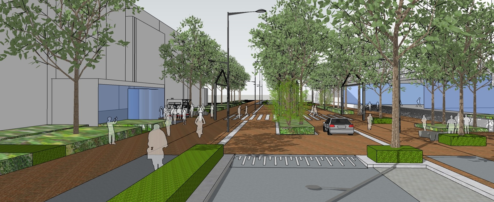 Is dit de Onderwijsboulevard van de toekomst? Auto is welkom, maar wel ...