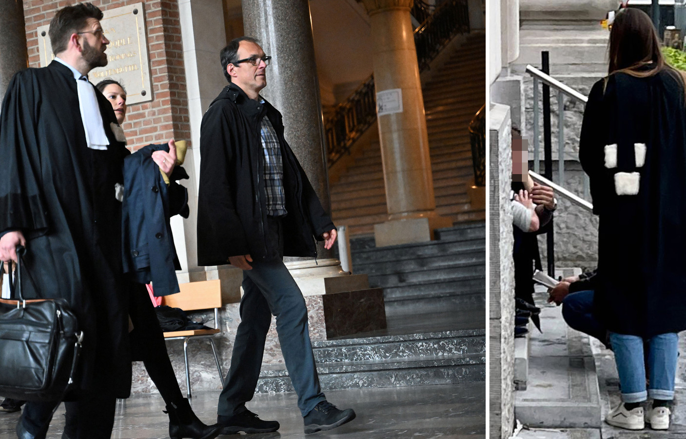 Zijn slachtoffer durfde de rechtbank amper binnen te gaan. Morgen weet ...