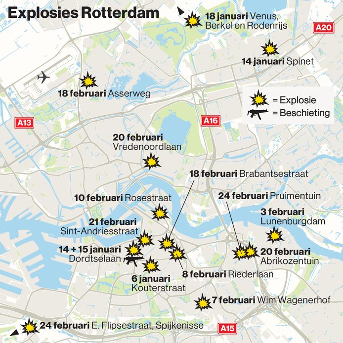 Explosies hebben topprioriteit bij politie: ‘Voordat er meer gewonden ...