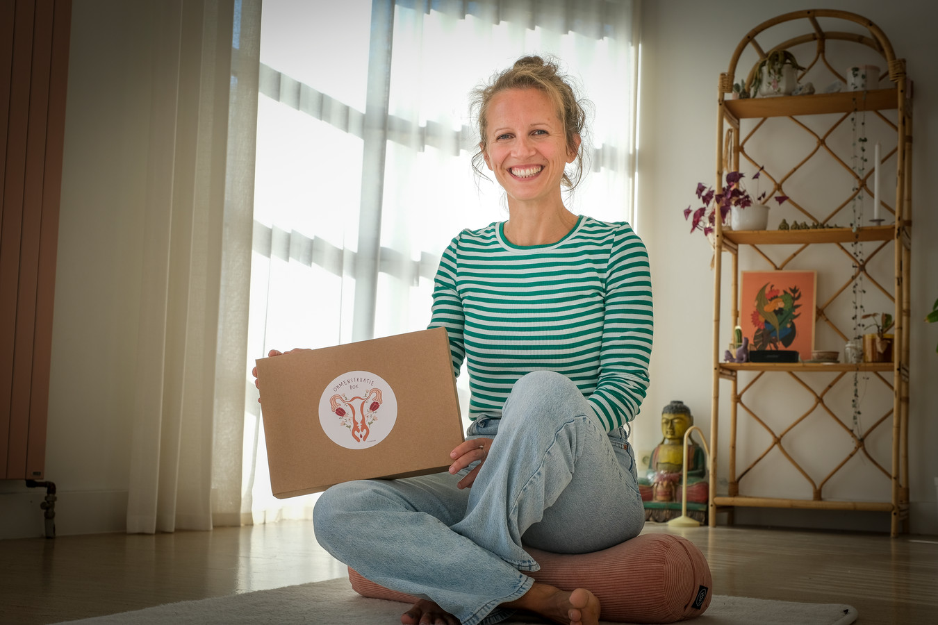 Lentel (36) brengt met haar zaak Ohmama menstruatieboxen op de markt ...