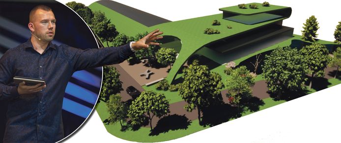 Evangelist Tom de Wal presenteert bouwplannen voor religieus complex in ...