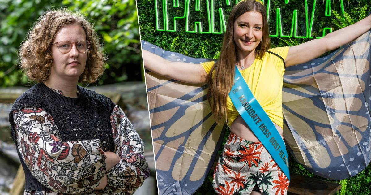 Zo eert Miss België-kandidate Flore (25) jeugdvriendin Elien (24) die ...