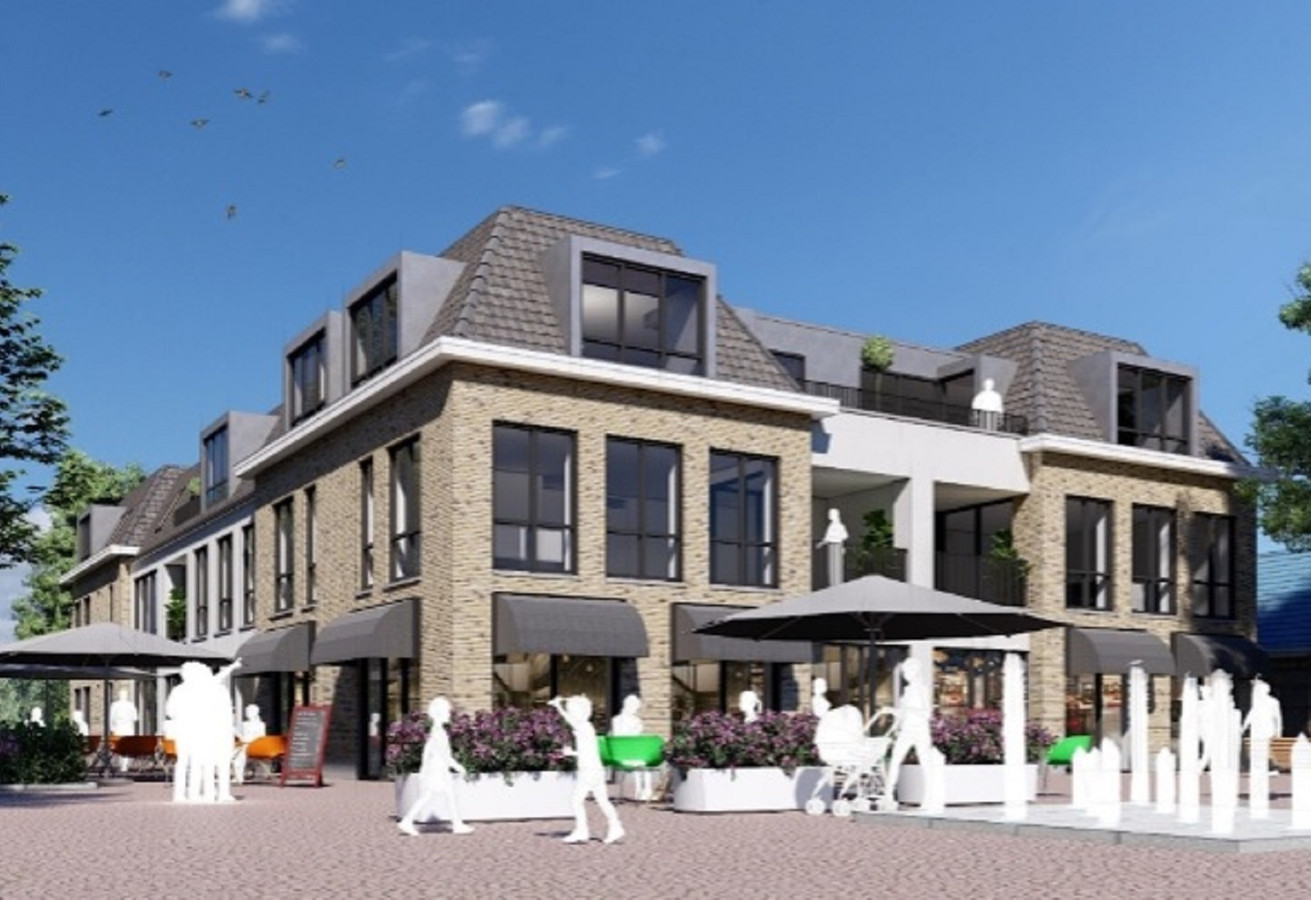 Nieuwbouw op plek voormalige ABN Amro en WEMA in Eibergen | Foto ...