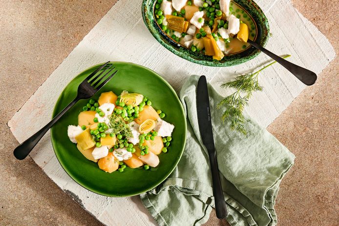 Wat Eten We Vandaag: Gestoofde prei met aardappel en kabeljauw | Koken ...