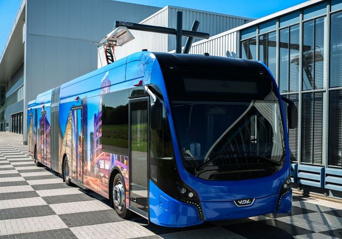 Hermes test in en rond Eindhoven nieuwe elektrische bussen en leidt ...