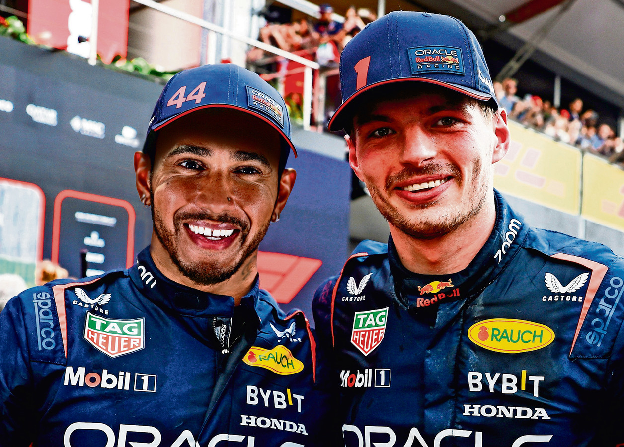 Vinnige reacties van Verstappen en Hamilton na roddel tonen aan dat ...