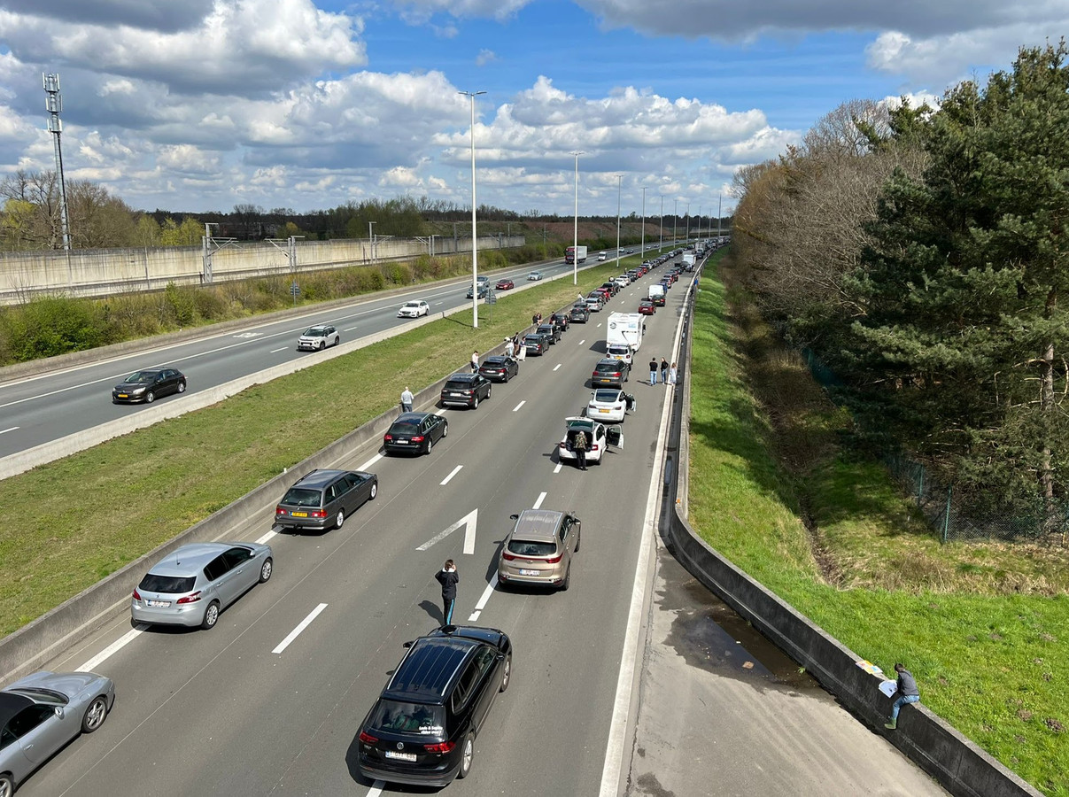 L’autoroute E19 à nouveau accessible après un accident impliquant ...
