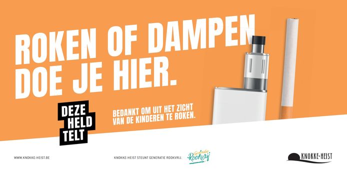 Blaas bellen, geen rook: Knokke-Heist gaat voor ‘Generatie Rookvrij ...