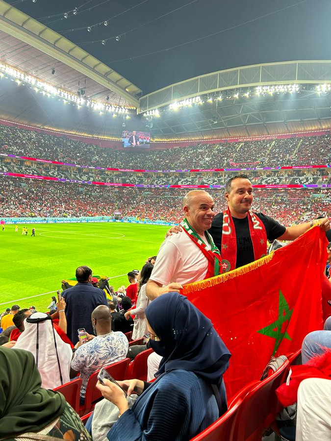 Bredanaar Fouad El Fdil was bij halve finale Marokko: ‘Een historische ...