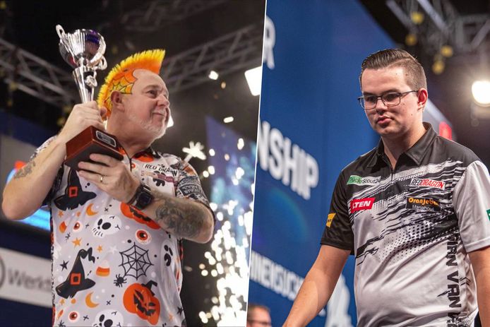 Mét pijlen van aartsrivaal Van Gerwen: Peter Wright wint EK darts, 21 ...