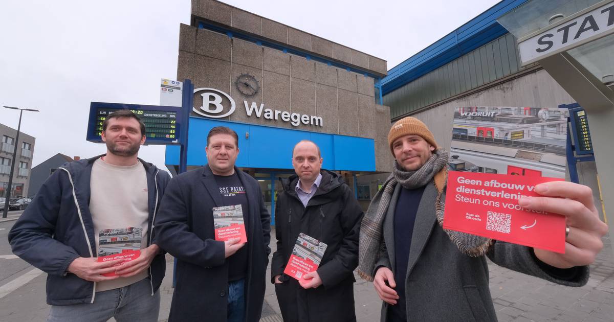 Onbegrip rond sluiting loket station Waregem in weekend: “Voor de prijs van een treinticket kan ...