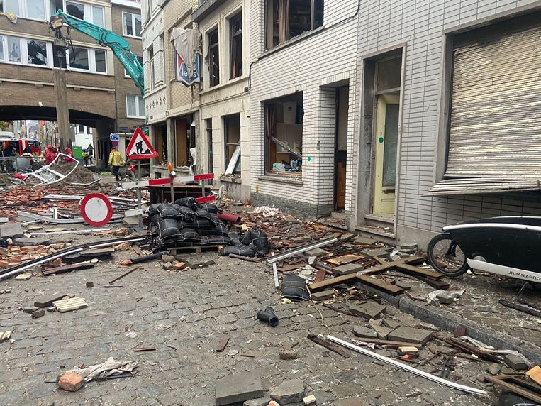 Drie gewonden en materiële schade na gasexplosie in Oostende