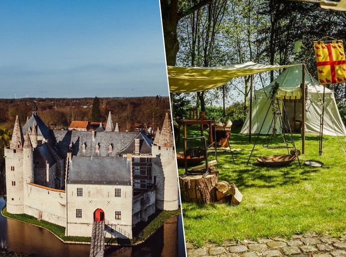 Middeleeuws kamperen aan het Kasteel van Laarne: “Genieten van een ...