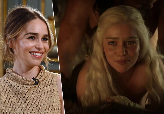 “Ik huilde voor ik de seksscènes moest opnemen”: Emilia Clarke over ...