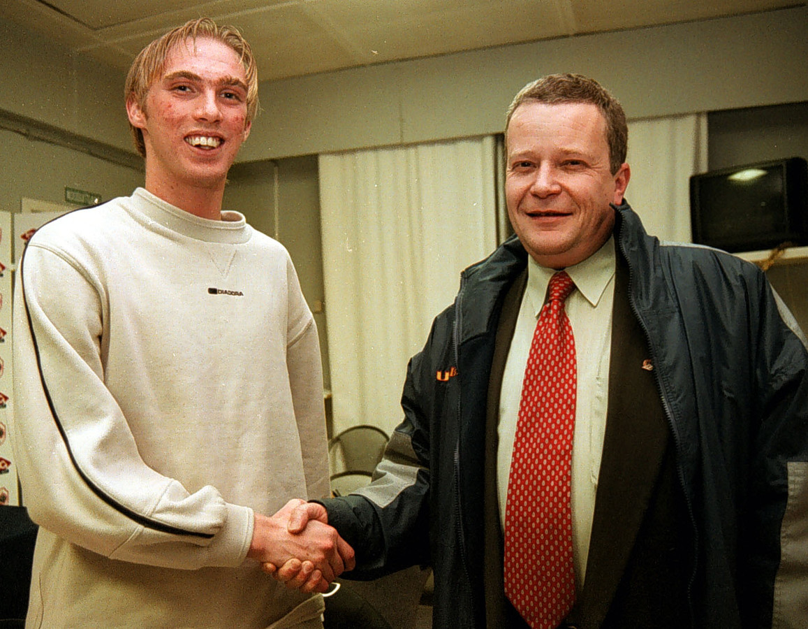 Luke Chadwick, de ex-speler van Man United die alleen op de Bosuil een ...