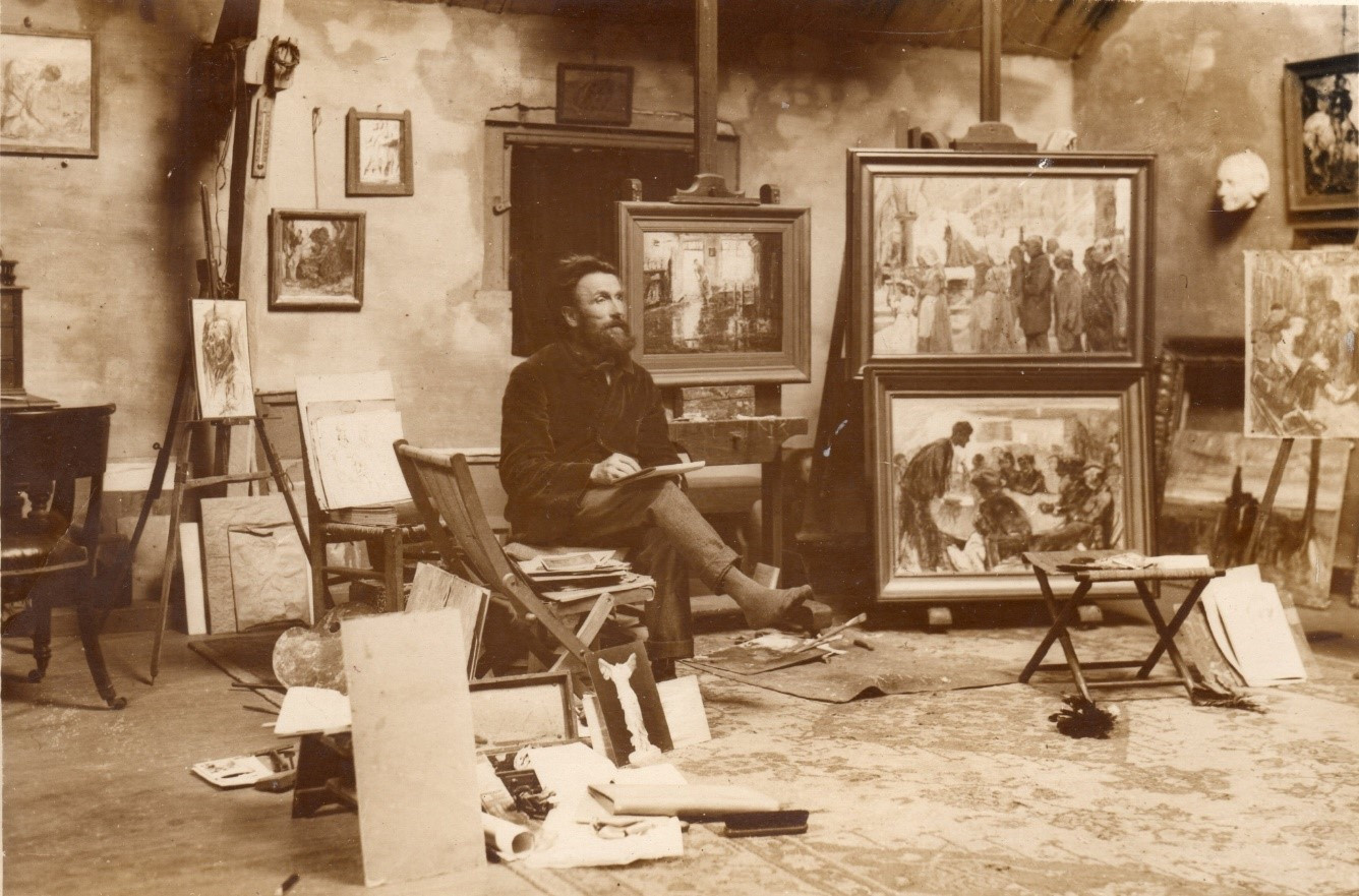 Erfgoedminister bezoekt huis van kunstschilder Marten Melsen: “De ...