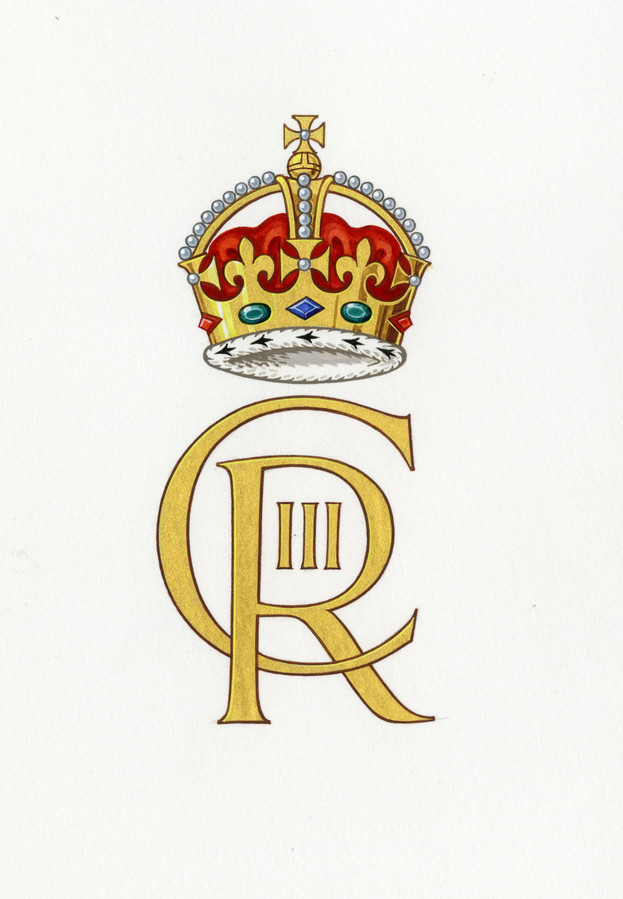 Le palais dévoile le nouveau monogramme royal de Charles III | Foto ...