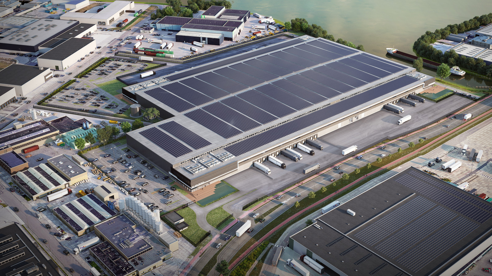 Nog één groot distributiecentrum en dan is het gedaan met de ruimte in ...