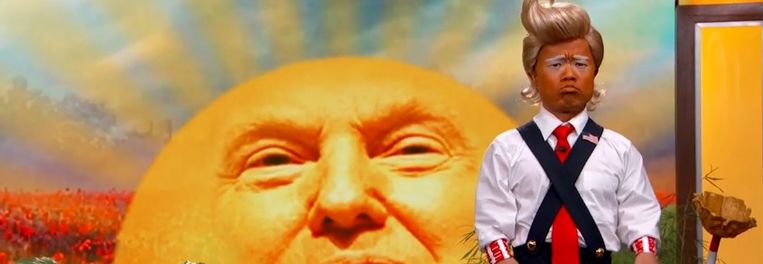 Troompa Loompa's manen Donald Trump tot kalmte (filmpje) | Humo