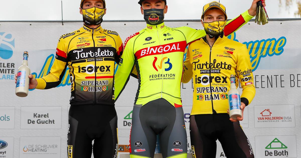 Lennert Teugels (derde) ziet Tom Paquot winnen in Berlare: “Nieuw ...