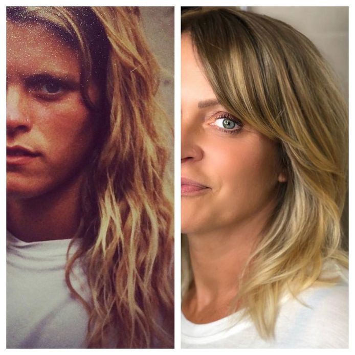 Net zoals Karen Damen ook van plan om drastisch van haarkleur te ...