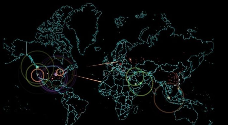 De donkere hoeken van het internet belicht: kaart toont alle ...