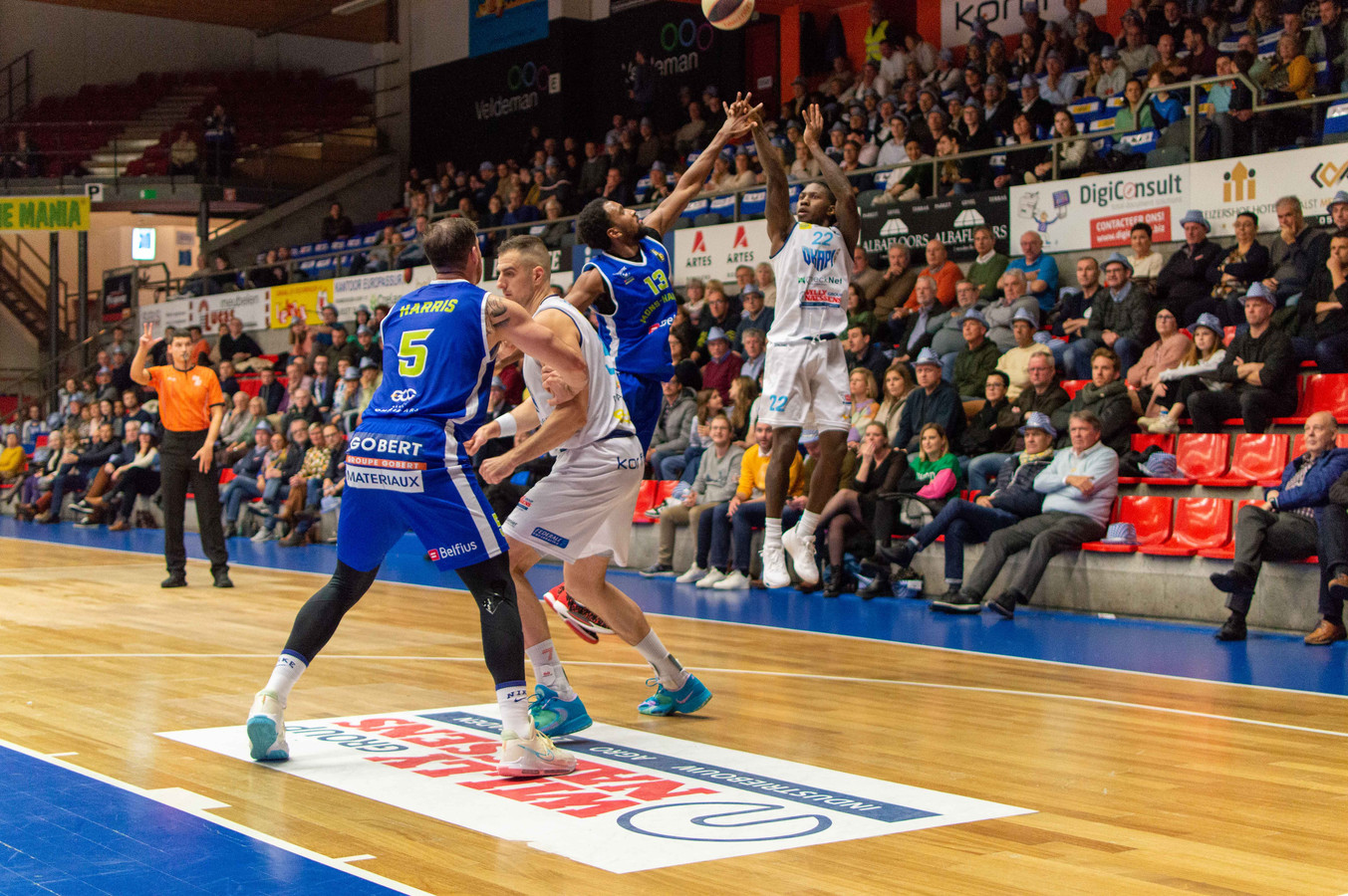 Okapi Aalst overwint Bergen: “Defensief in de wedstrijd gegroeid ...