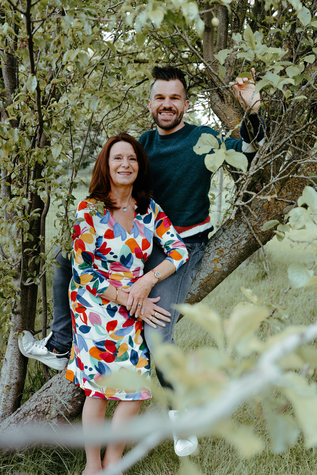 Stijn Baert en moeder Regina Van Boven: ‘Iedere avond sturen we elkaar ...